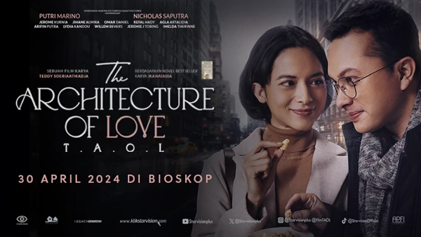 Jadwal Film The Architecture of Love (TAOL) di Seluruh Bioskop ...
