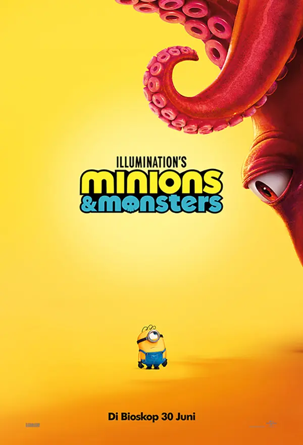 Jadwal Film Minions & Monsters di Seluruh Bioskop Indonesia - teater.co